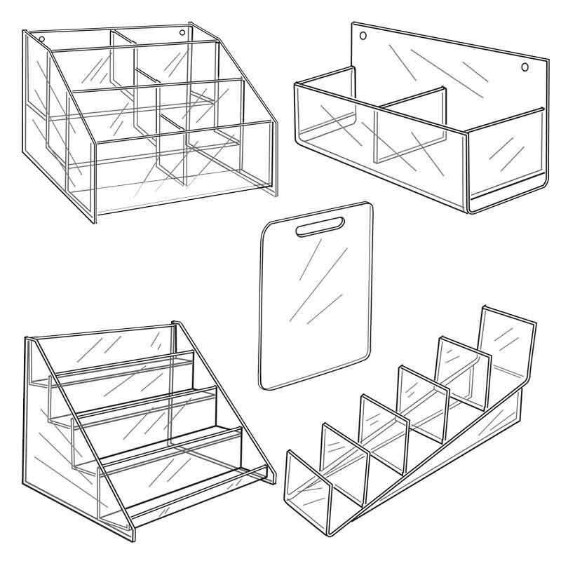 Acrylic Displays Quick Ship