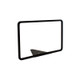 Wedge Base Metal Grocery Sign Holder Black - The Fixture Zone