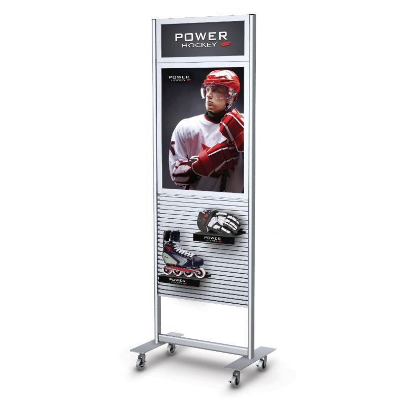 Aluminum Slatwall Displays
