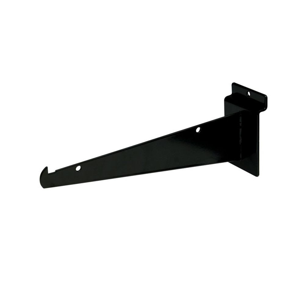 Slatwall Shelf Brackets Black The Fixture Zone slatwall-shelf-brackets-black-the-fixture-zone