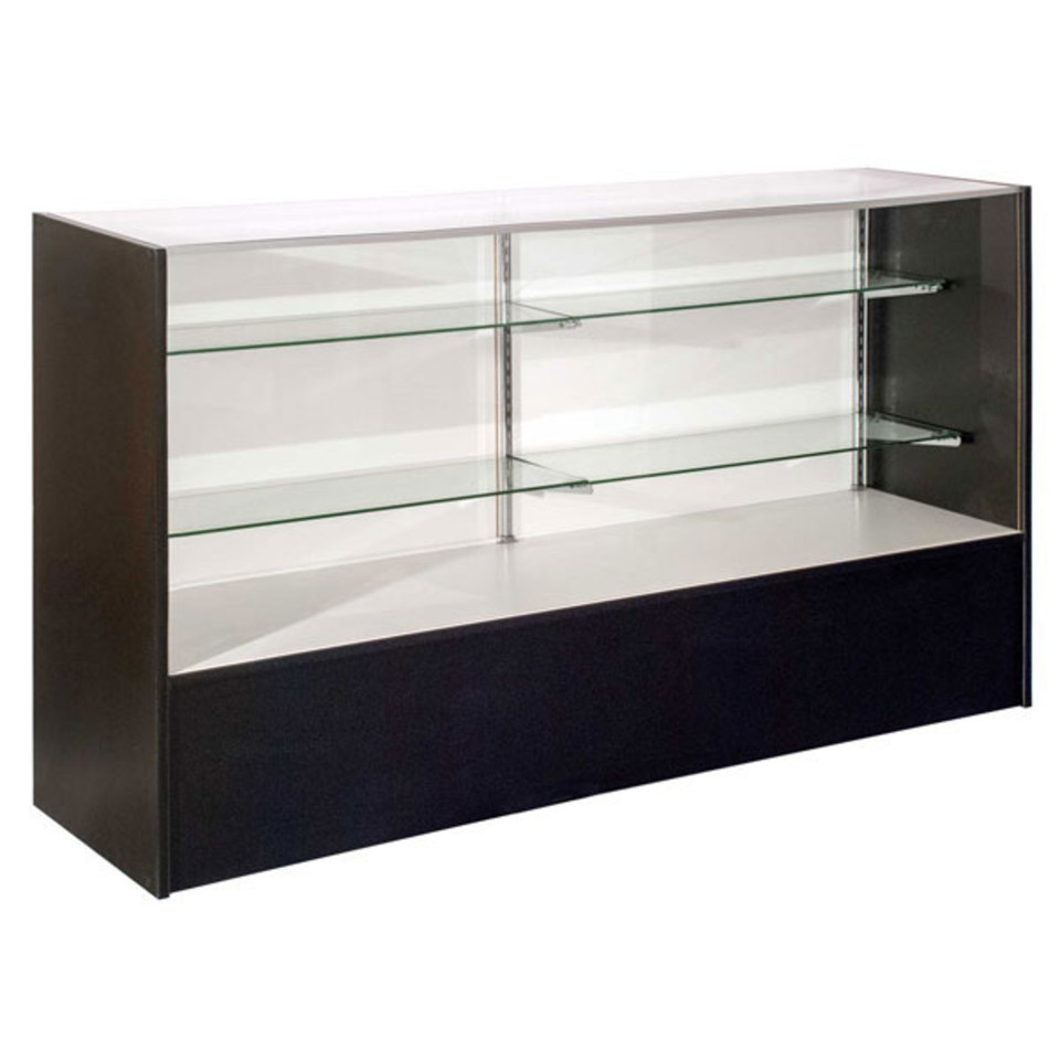 Full Vision Display Case 60" Assembled - The Fixture Zone