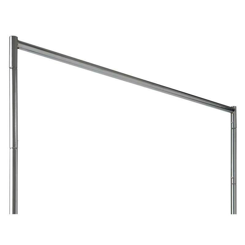 Black Heavy Duty Recessed Standard for 3/4" Slatwall - The Fixture Zone