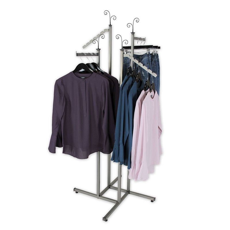 6-Way Garment Rack Chrome