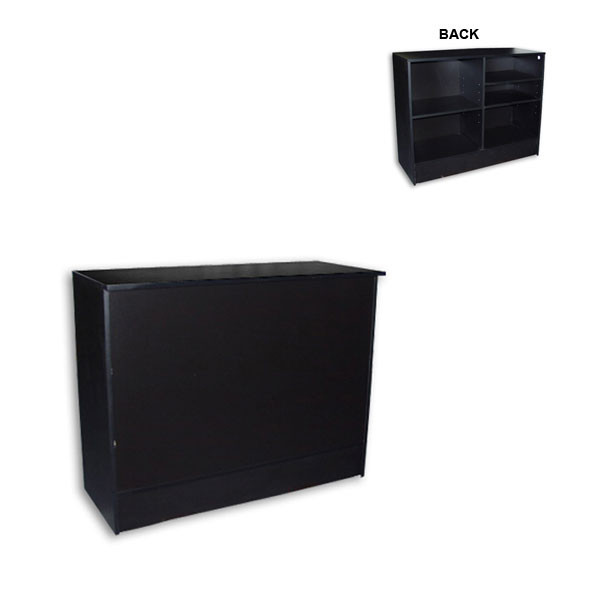 Low Cost FlatTop Cash Wrap Counter 70in. White - The Fixture Zone