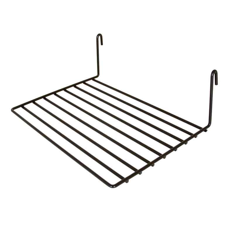 12in.W x 8in.D Gridwall Flat Shelf - The Fixture Zone