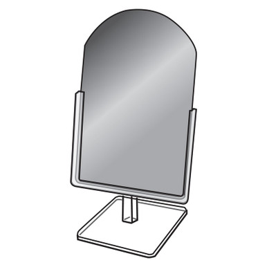 Glass Countertop Mirror 9in.W - The Fixture Zone