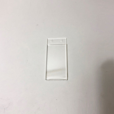 Acrylic Wallmount Vertical Signholders - The Fixture Zone
