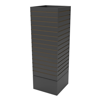 Rotating Slatwall Merchandiser Cube