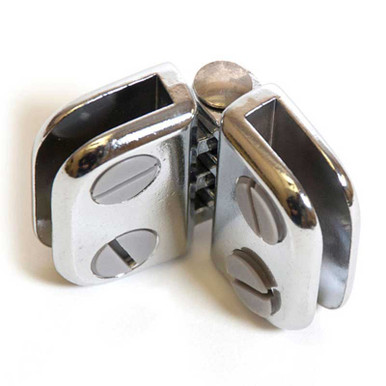 Hinge Glass Connector - The Fixture Zone