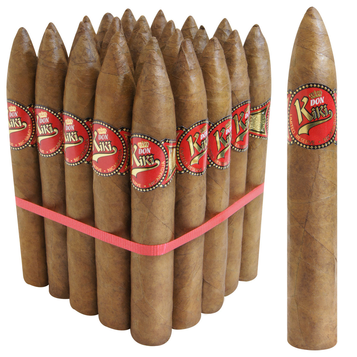 Don Kiki Limited Reserve Red Label TORPEDO - CIGARS CRAFTERS