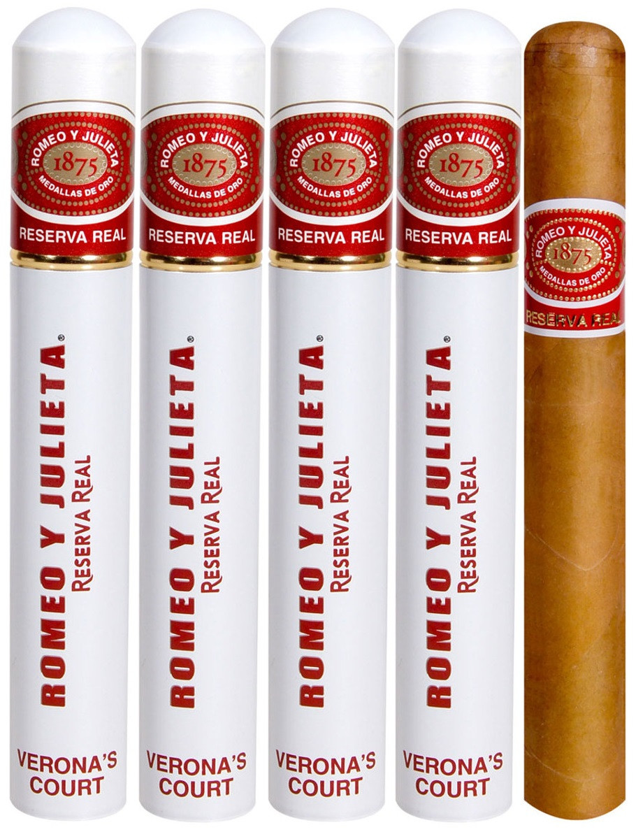 Romeo Y Julieta Reserva Real Verona's Court Tube Cigar - CIGARS CRAFTERS
