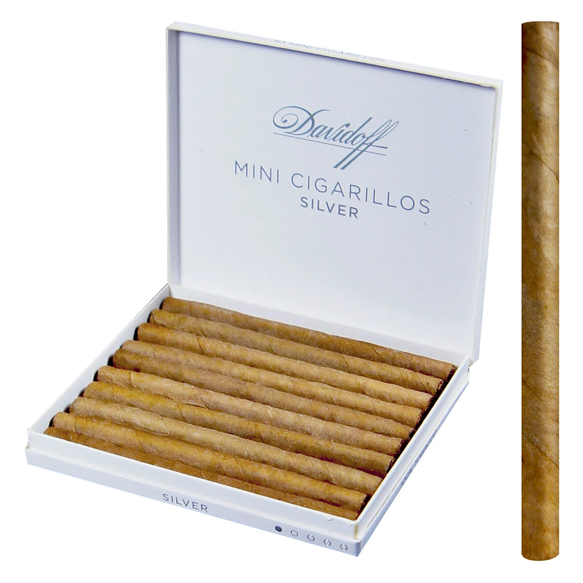 Davidoff Mini Silver Cigarillo Cigar - CUBAN CRAFTERS