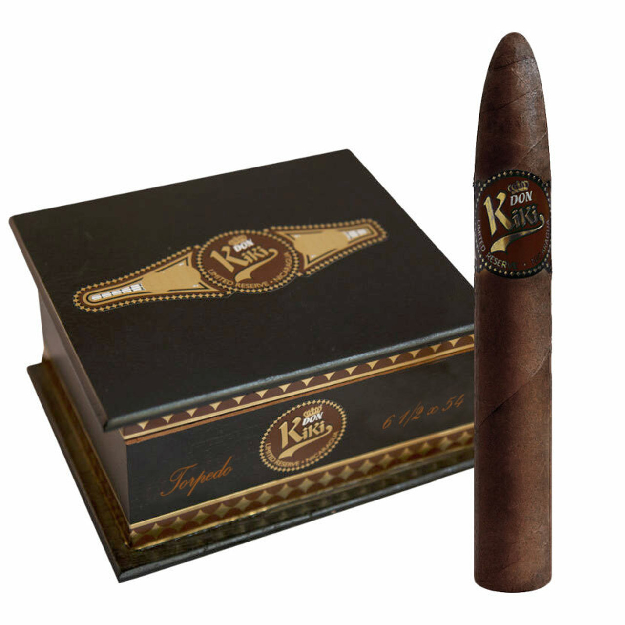 Don Kiki Brown Label Torpedo Cigar - CIGARS CRAFTERS