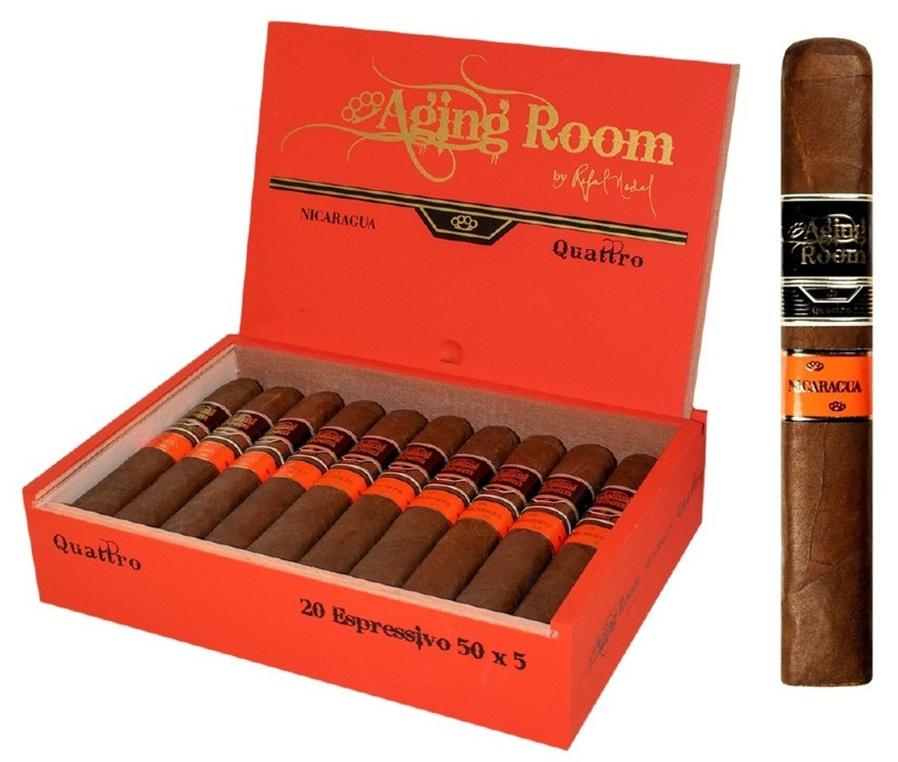 Aging Room Quattro Nicaragua MAESTRO 50 X 5