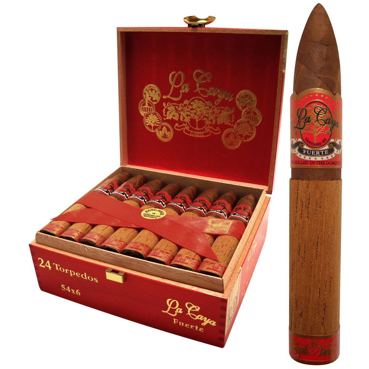 La Caya Torpedo Fuerte Cigar - CUBAN CRAFTERS