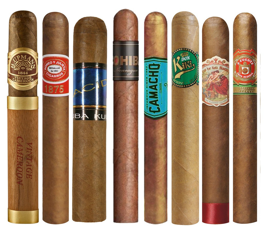 Royal Sampler - 10 Boutique Premium Cigars in a Humi Bag - CIGARS CRAFTERS