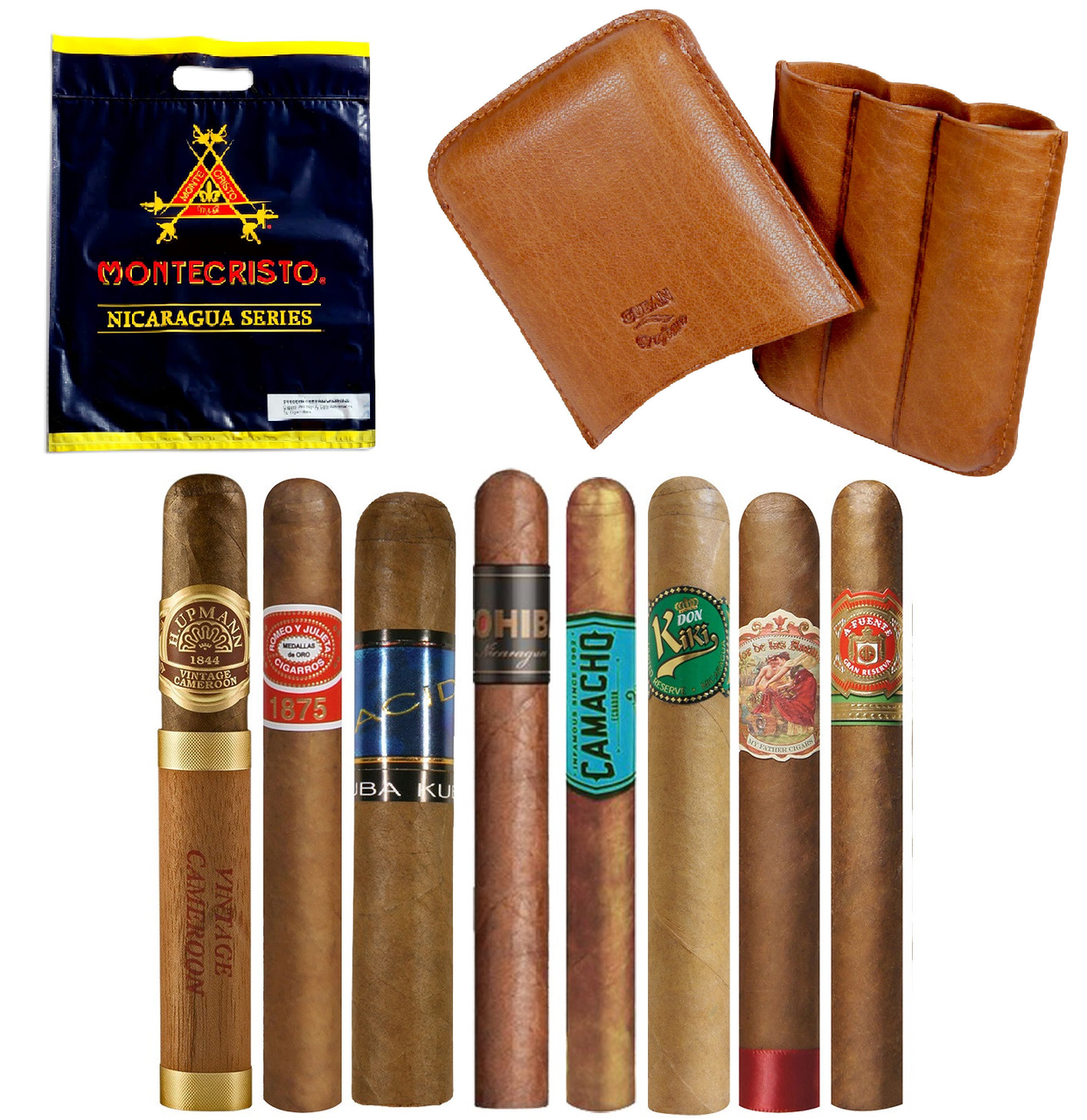 Royal Sampler - 10 Boutique Premium Cigars in a Humi Bag - CIGARS CRAFTERS