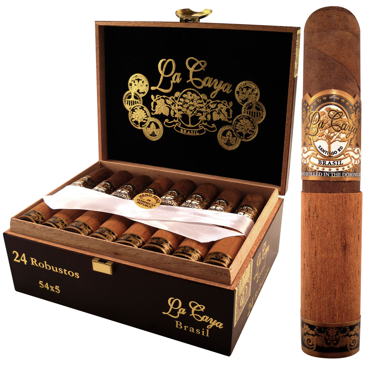 Maduro Robusto Cigar - La Caya Brasil Robusto - CUBAN CRAFTERS