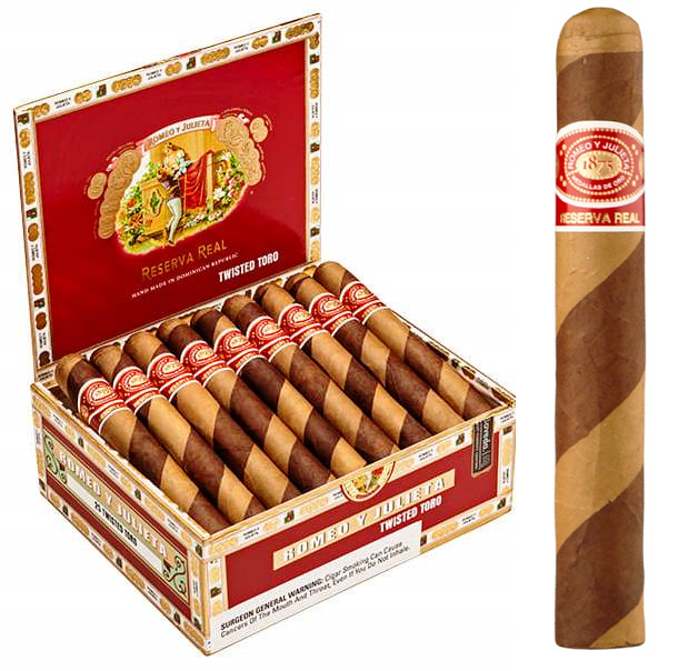 Romeo Y Julieta Reserva Real Twisted Toro Cigar - CIGARS CRAFTERS