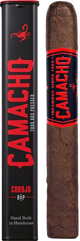 Camacho Corojo TORO BOX PRESSED Tubes 6 X 50 - Cigars Crafters