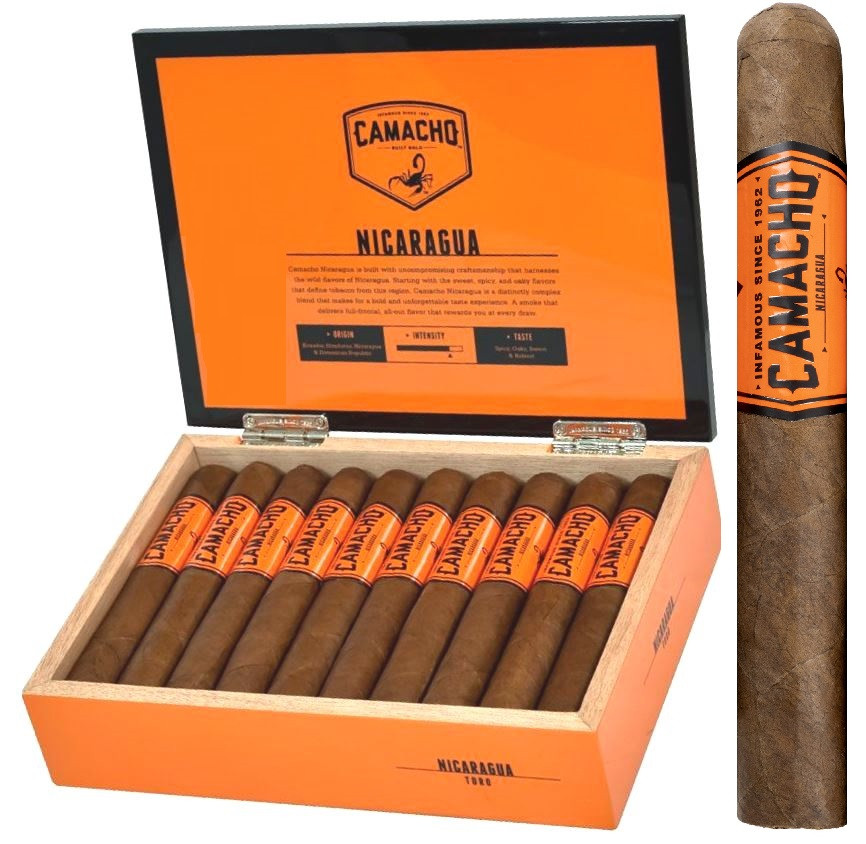 Camacho Nicaragua TORO Cigars 6 X 50 - Cigars Crafters