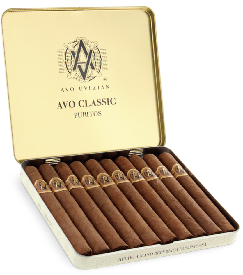 AVO Classic PURITOS 30 X 4 Tins of 10 - Cigars Crafters