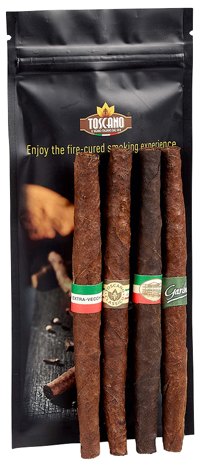 TOSCANO Sampler of 4 Cigars - Cigars Crafters