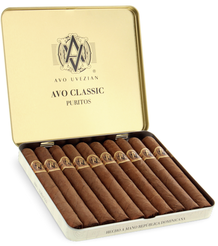 AVO Classic PURITOS 30 X 4 Tins of 10 - Cigars Crafters