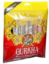 Gurkha Toro Yellow Red Toro Sampler 6x50 Pack of 6 cigars - Cigars Crafters