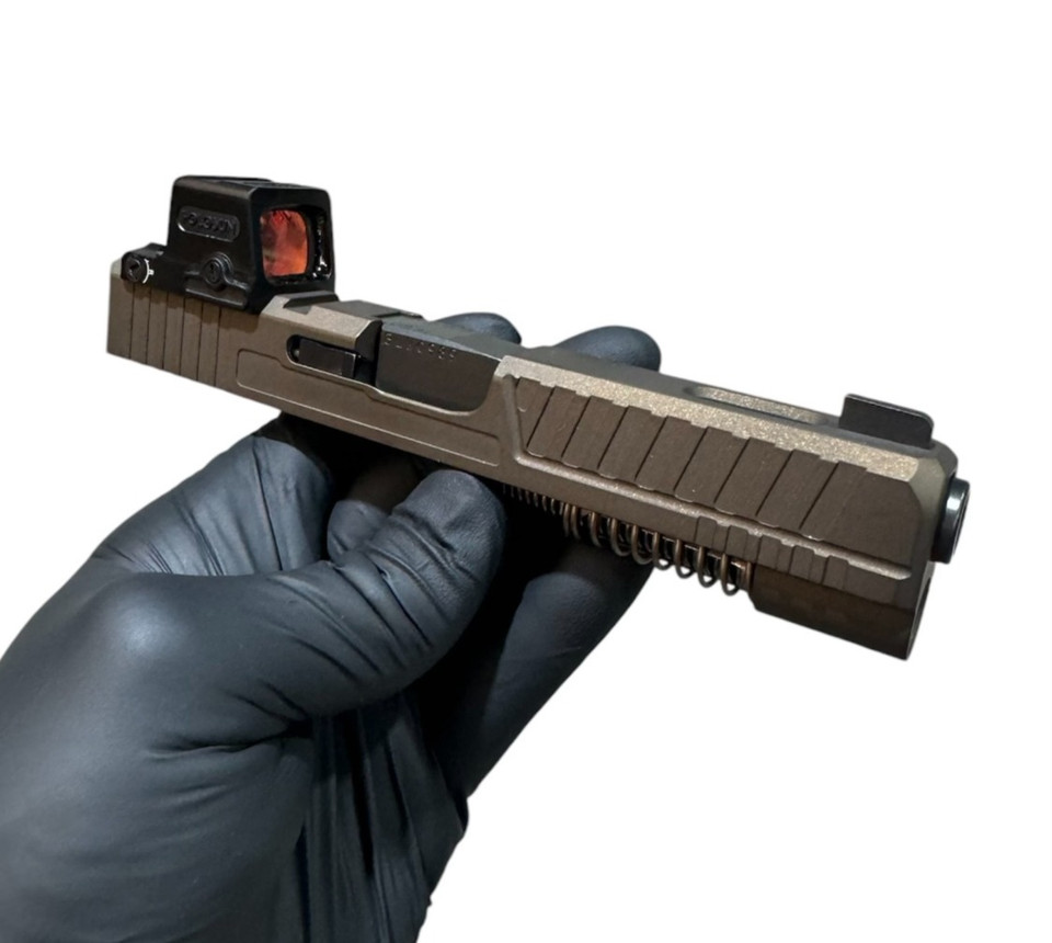 Staccato Interceptor Slide Package - Custom Staccato Slide