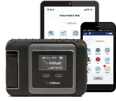 Iridium Go Satellite hot spot