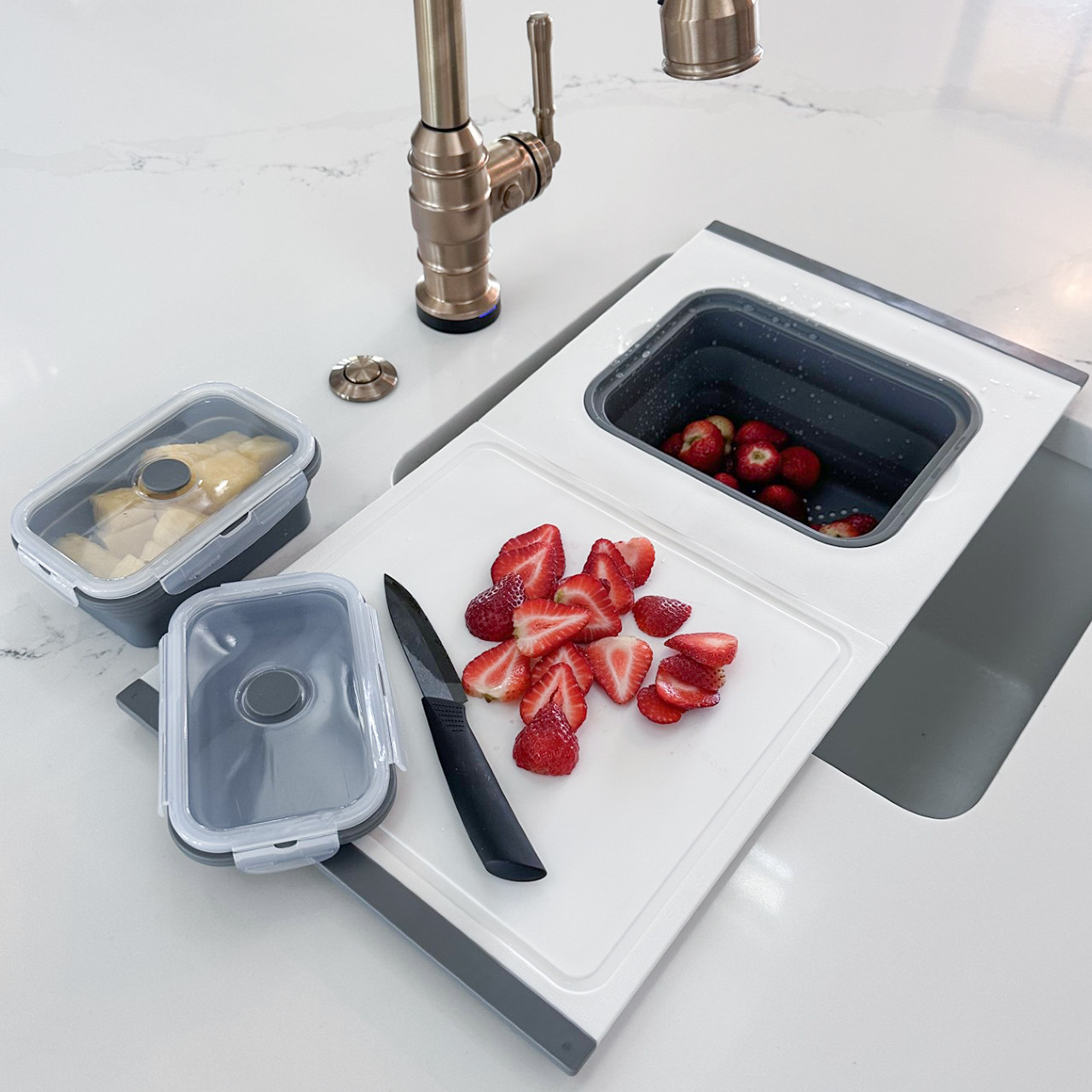 Fold & Store Cutting Board Pro - Charleston Wrap