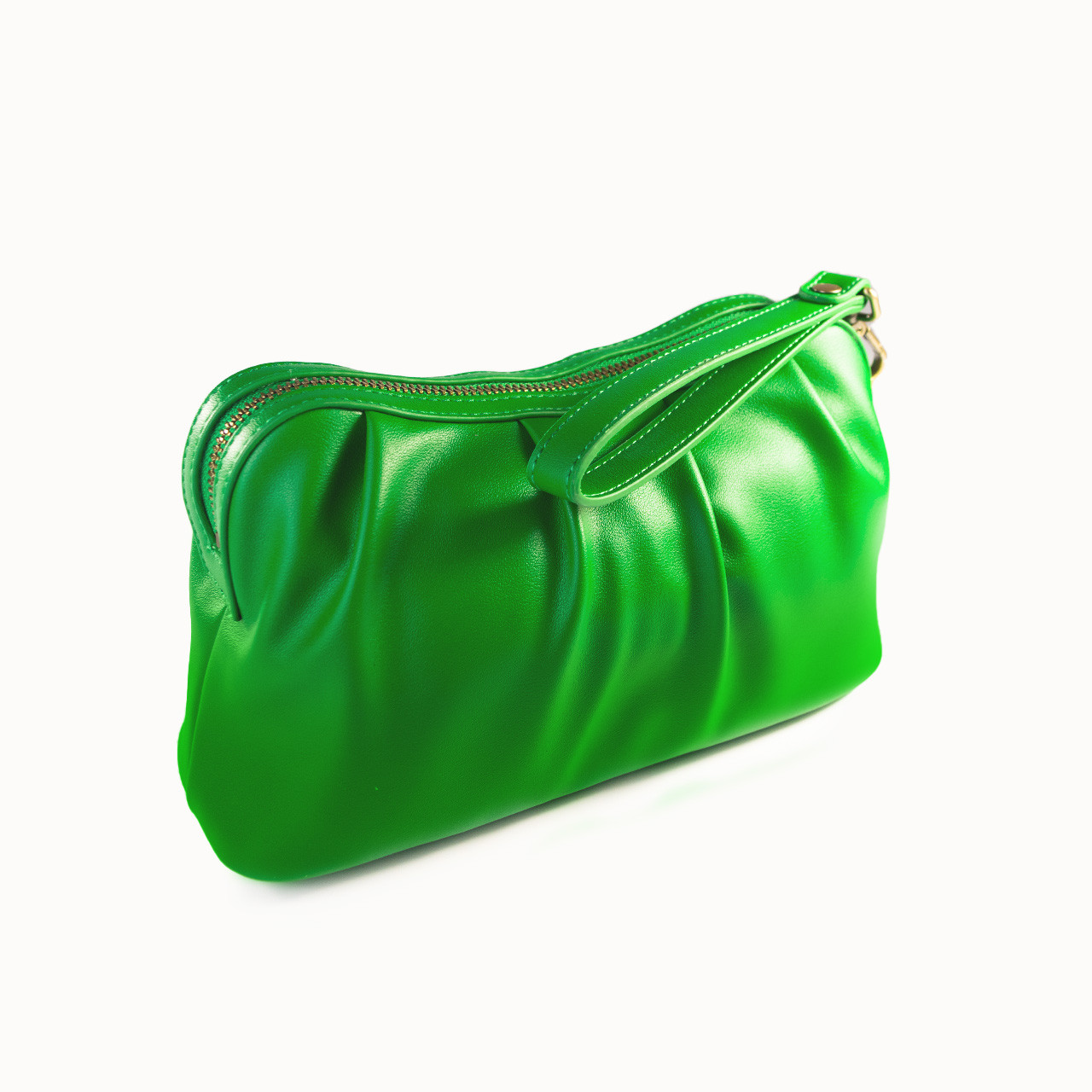 Kelly Ruched Loop Clutch/Case - Charleston Wrap