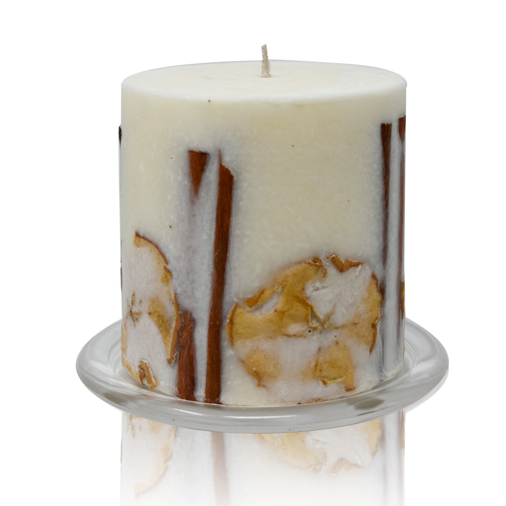 Apple Cinnamon Inclusion Candle - Charleston Wrap
