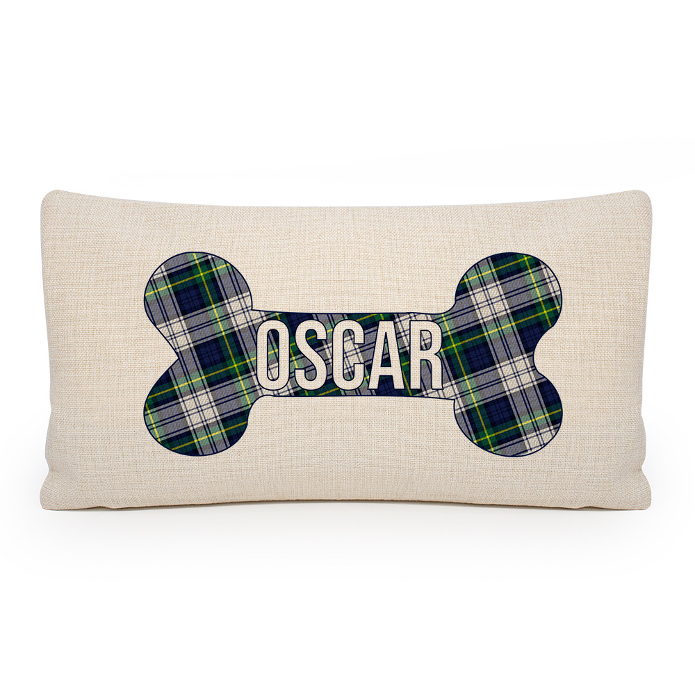 Patterned Bone Lumbar Pillow Cover - Charleston Wrap