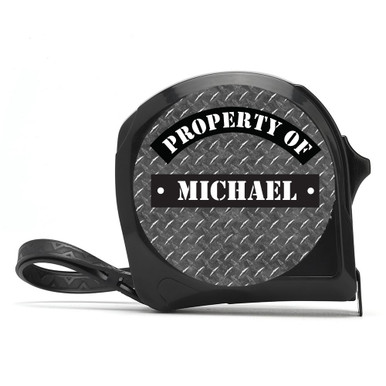 Diamond Plate Tread Tape Measure - Charleston Wrap
