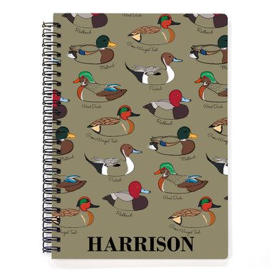 Duck Duck Spiral Notebook - Charleston Wrap