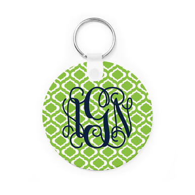 Moroccan Tile Key Chain - Charleston Wrap