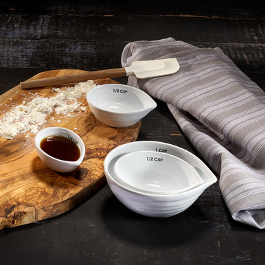 Ceramic Measuring cups - Set of 4 - Charleston Wrap