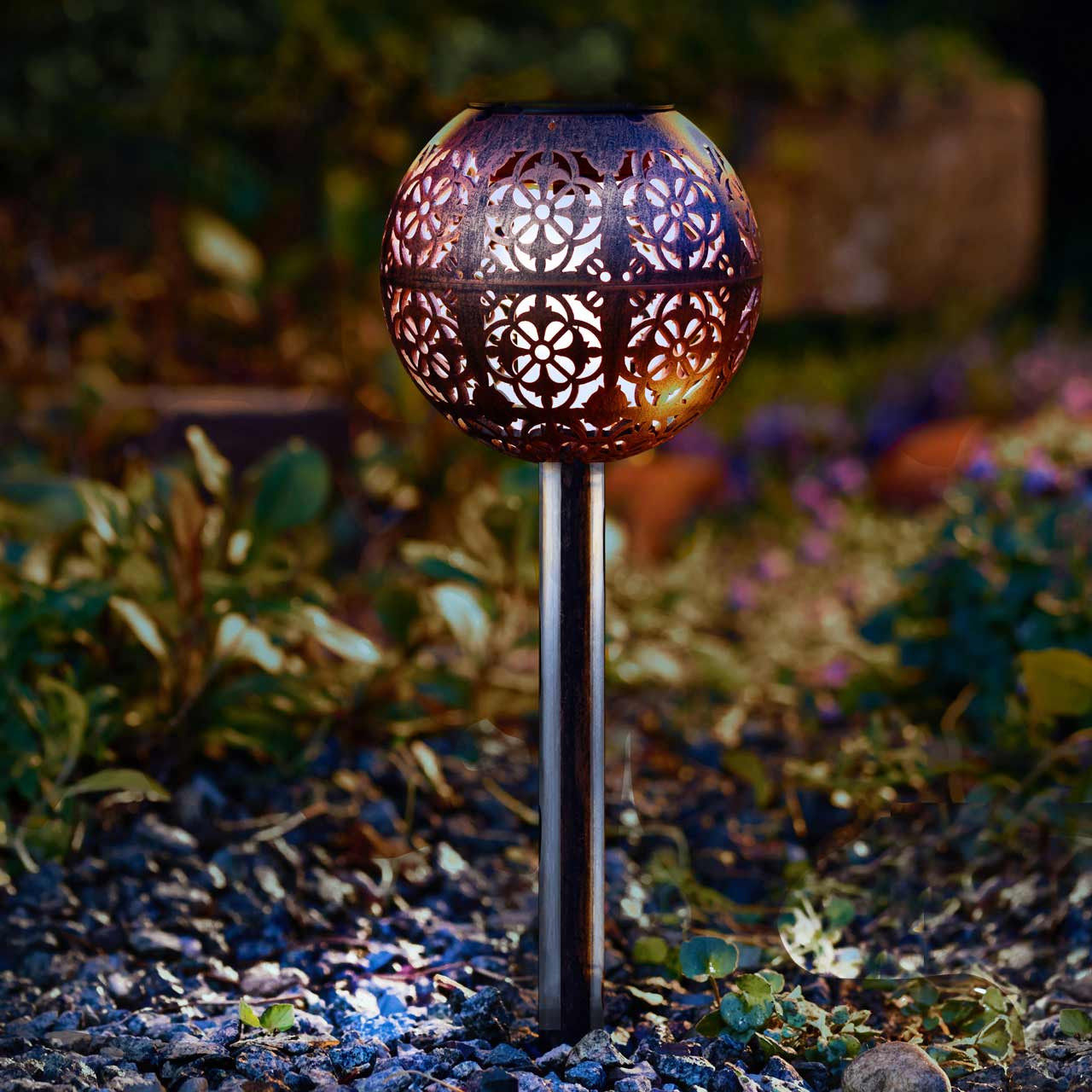 Smart Solar LuxOrb LED Solar Stake Light (3 Pack) | SimplyLED