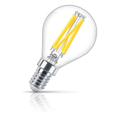 Philips Master LED DimTone Golfball 3.4W E14 Dimmable Warm White ...