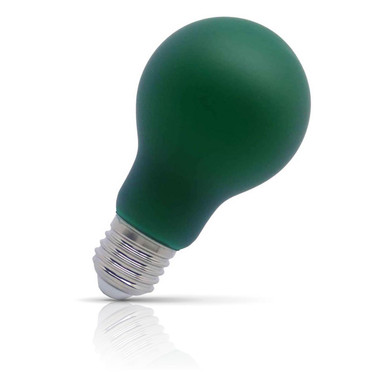 Opus LED GLS E27 4W Green Coloured Frosted | SimplyLED