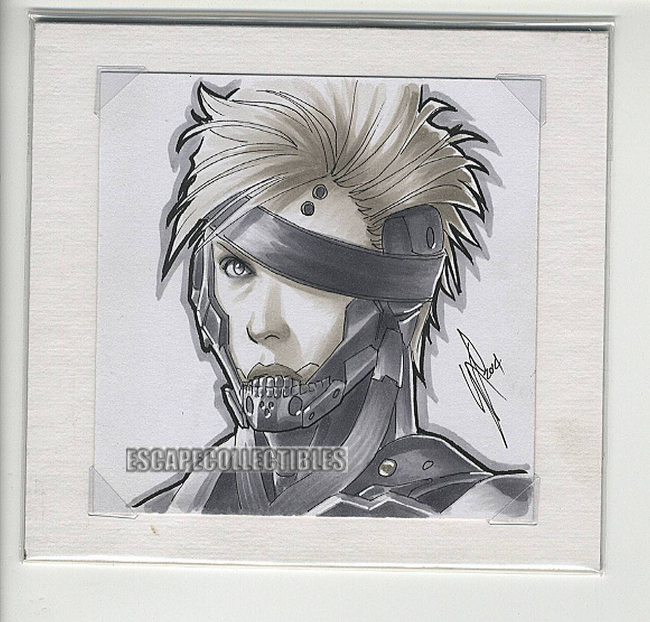 Raiden Original Color Drawing by Warren Louw - Escape Collectibles, Ltd