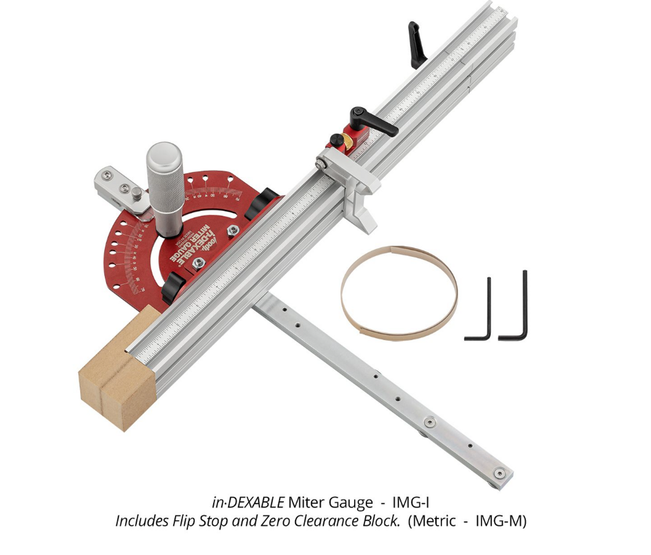 Woodpeckers Precision Miter Gauge for Table Saws WP IMG M