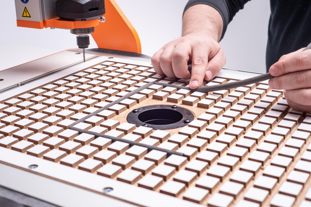 Vacuum Table for CNC Systems - STEPCRAFT M.500 Series
