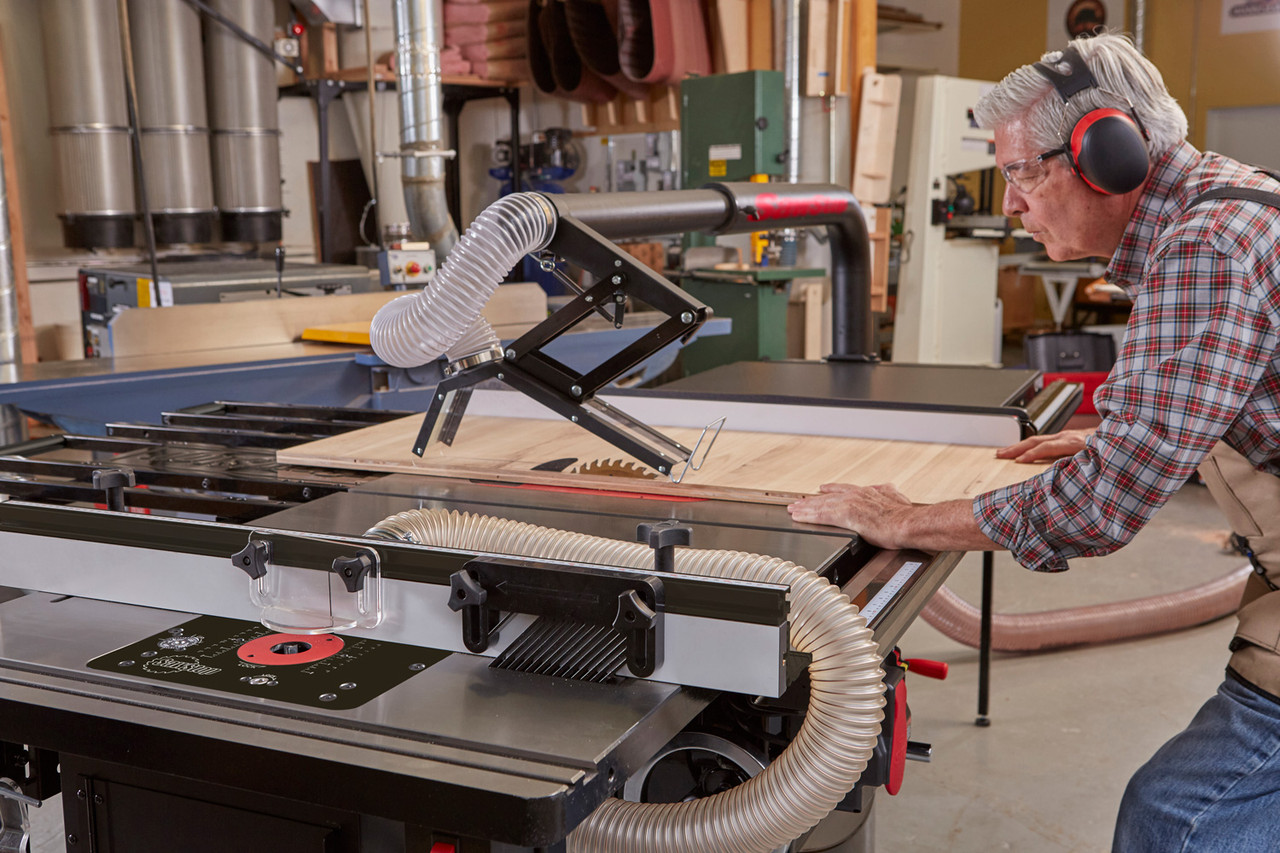 Industrial Cabinet Saw 3HP SawStop ICS31230 36 Safety System