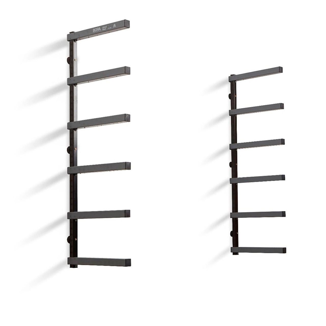Lumber Storage Rack 6 Level Bora PBR 006B Wall Mount Organizer