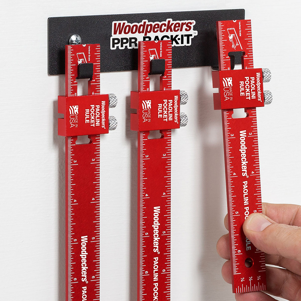 Precision Pocket Rule - Woodpeckers PPRSS-6150-19 Stainless Steel