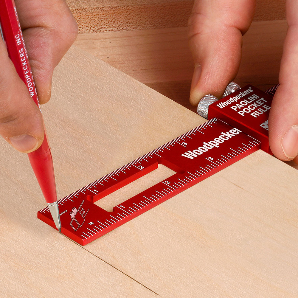 Precision Pocket Rule - Woodpeckers PPRSS-6150-19 Stainless Steel
