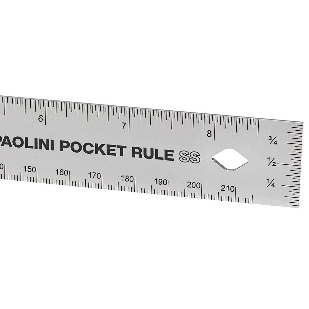 Precision Woodworking Rule - Woodpeckers PPRSS-6-19 Stainless Steel